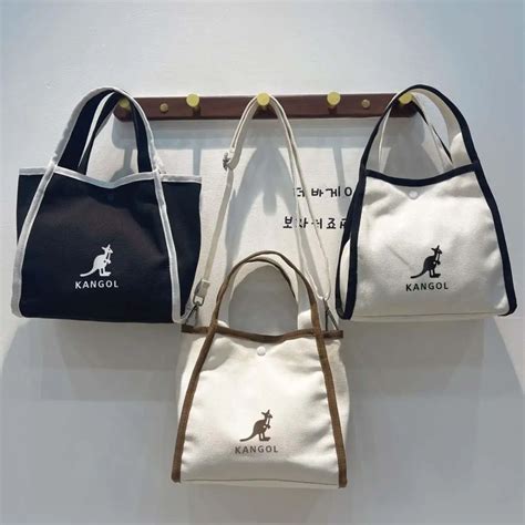 Kangol 여성용 배낭 캥거루 드로스트링 버킷 백 크로스바디 숄더백 미니 백 지갑 및 핸드백 디자이너 새로운 패션
