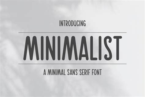 Bilder Von 15 Best Minimalist Fonts Woasab