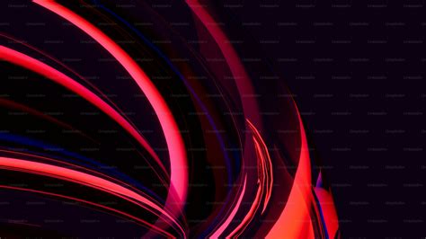 빨간색과 파란색 선이 있는 어두운 배경 사진 Unsplash의 벽지 이미지