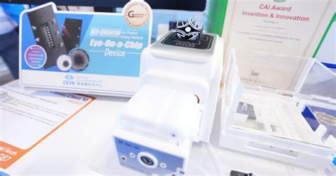 Dr Zhou Liping Awarded Gold Medal For Eye On A Chip Device Project At The 50th International