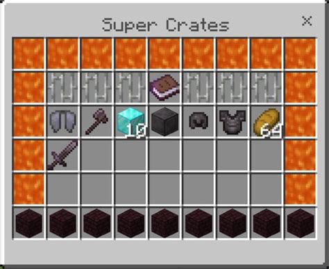 Crates Minecraft Addon