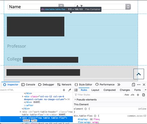 Twitter Bootstrap Css How To Properly Use Displayflex Stack Overflow