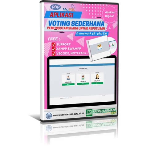 Jual Source Code Aplikasi Voting Sederhana Atau Pemilihan Pemungutan