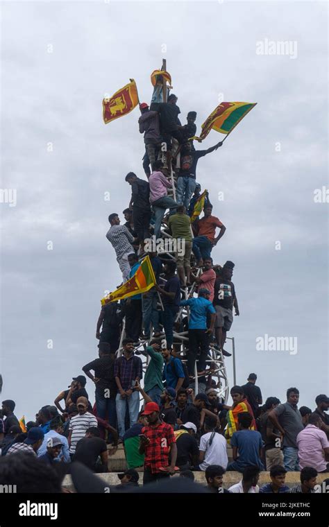 On July 9 2022 A Massive Number Of People Joined The Protest Demanding