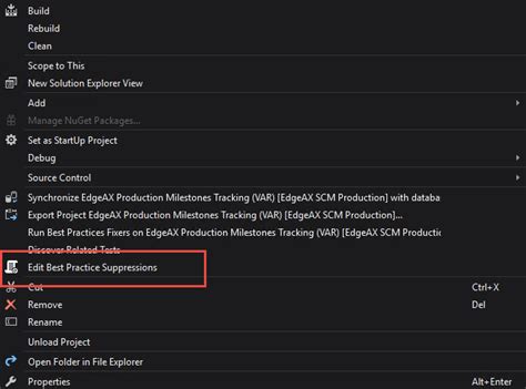 Inside Microsoft Dynamics AX Best Practice Suppression In AX D