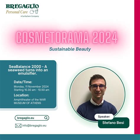 Bregaglio S R L On Linkedin Bregaglio Cosmetorama2024 Bregaglio Events Beauty Personalcare…