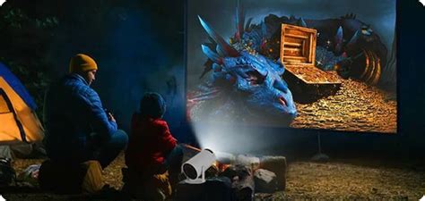 Projektor Extralink Smart Life Smart Projector ESP Mini ANSI lumenów p home biedronka pl