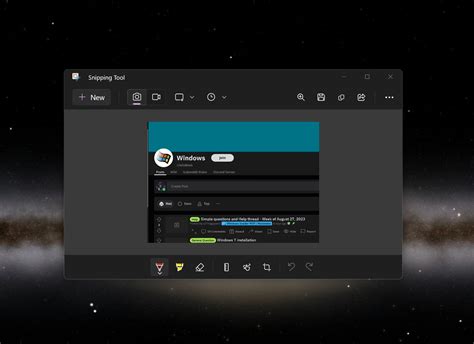 Snipping Tool Ctrl Click To Drag Doesnt Do Anything Rwindowshelp