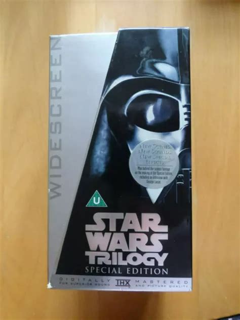 STAR WARS TRILOGY Special Edition Box Set Vhs Video Tape Widescreen PicClick UK