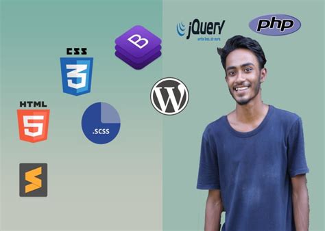convert pdf or psd to html bootstrap responsive website by al mamun f