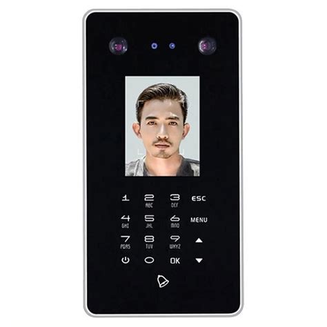 2 8inch Biometric Facial Face Recognition Access Control And Card Time Attendance Device