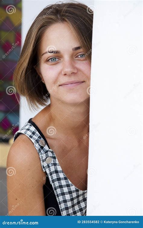 Stunning Girl Portrait Capturing Her Beauty Woman Smile With Beautiful