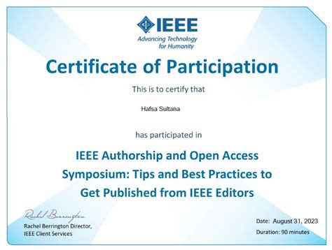 Hafsa Sultana On Linkedin Ieee Ieeexplore Webinar Paperstructure