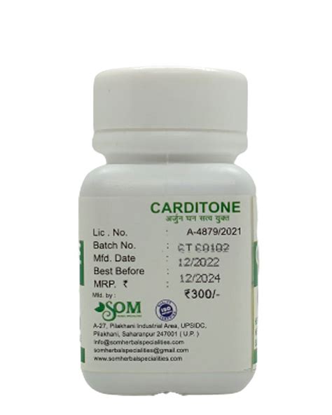 Carditone Capsulesarjuna Capsulescardiac Wellness Capsules Som
