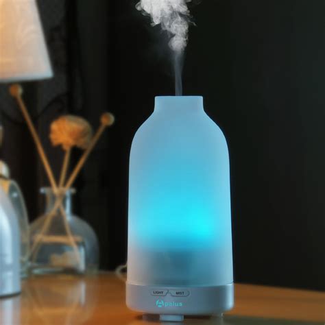 Apalus 100 Ml Glass Essential Oil Diffuser Ultrasonic Aromatherapy