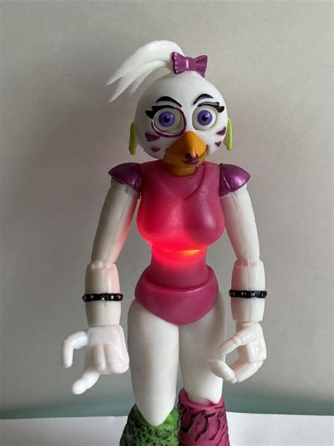 Fnaf Glamrock Chica Mexican Toy Figure Five Nights At Freddy´s☝ Aposte