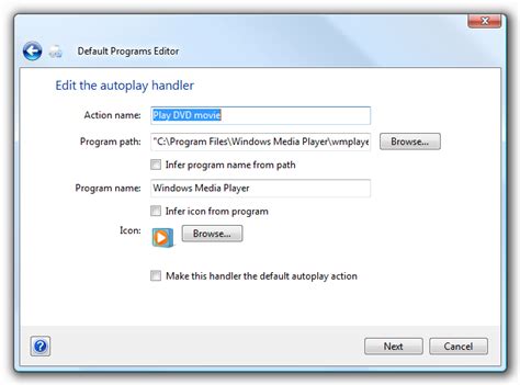 Default Programs Editor Download