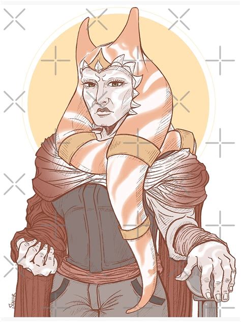 Togruta Noble Poster For Sale By Senaar Redbubble