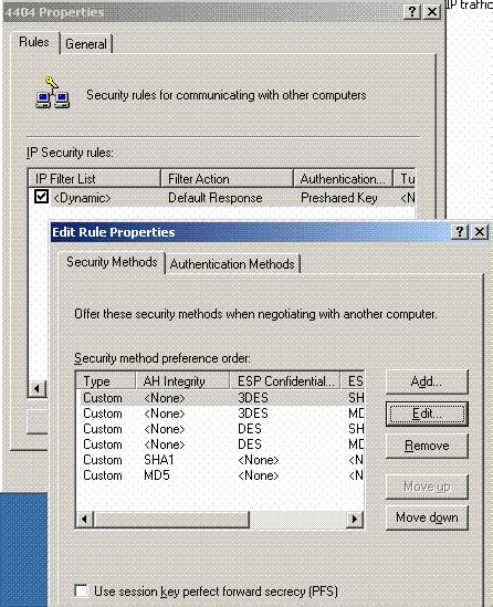 Configure Radius Ipsec Security For Wlcs And Microsoft Windows 2003 Ias