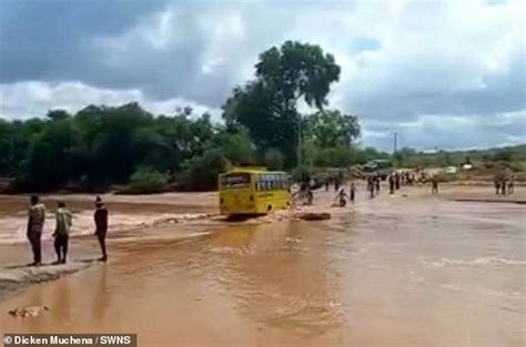 Kenya Bus Carrying Members Of Choir Is Swept Away By Raging Flood In