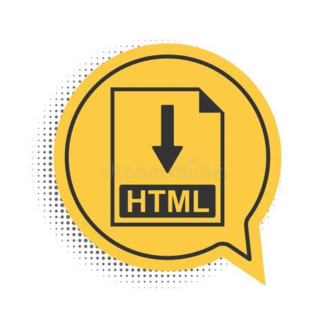 Html File Icon Black White Stock Illustrations 361 Html File Icon