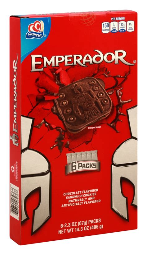 Gamesa Emperador Chocolate Creme Sandwich Cookies Oz Shipt
