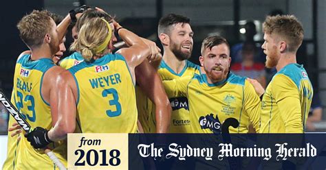 Kookaburras Into Hockey World Cup Quarter Finals