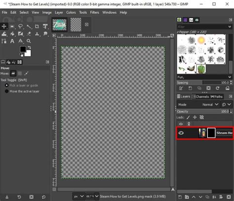 How To Make A Layer Transparent In GIMP