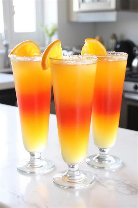 Tequila Sunrise Orange Mocktail Bright Bold And Booze Free