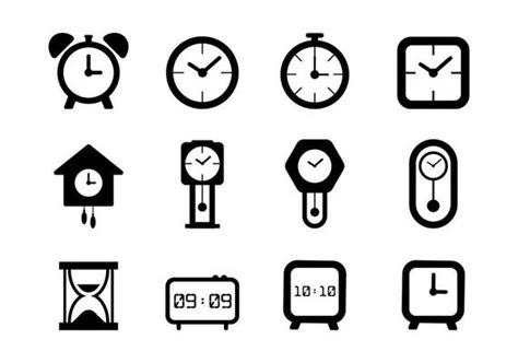 Time Clock Vector Art Icons And Graphics For Free Download
