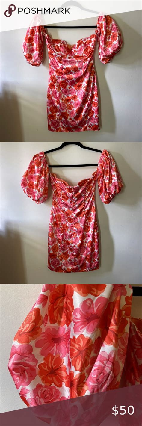Oh Polly Puff Sleeve Mini Dress Mini Dress With Sleeves Mini Dress