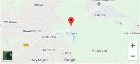 POMYSŁ NA WEEKEND Jezioro Komosa w Puszczy Knyszyńskiej Mapa dojazdowa i zdjęcia