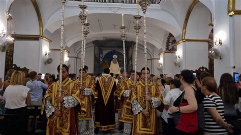 La Virgen Del Carmen Ya Está En Su Templo Tras Dos Semanas De