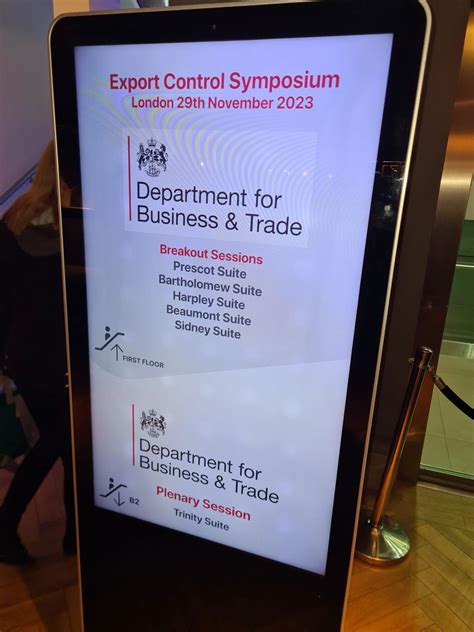 We Are At The Uk Export Control Conference Today If You Are Joining The Conference Come Say Hi