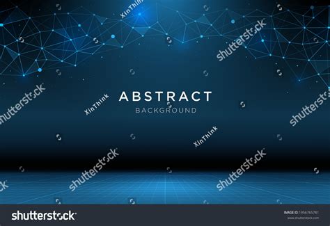 Vector Technology Background Science Connecting Technology Stock Vector Royalty Free