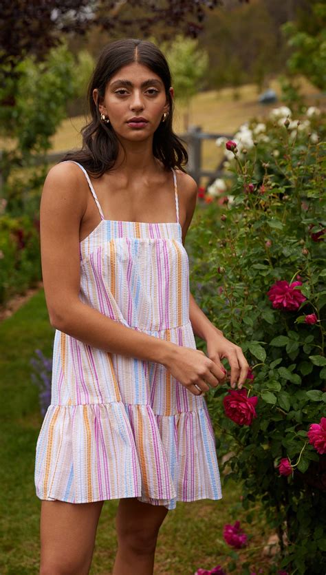 Carlotta Mini Dress Minkpink Official