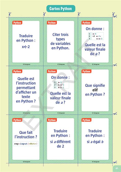 Extrait Cahier Dalgorithmique Et De Programmation 2de 9782206105574 Calameo Downloader