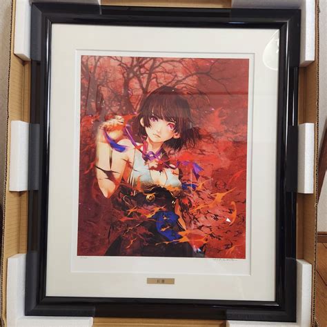 Yahooオークション 希少 甲鉄城のカバネリ 無名 『紅蓮』 美樹本晴
