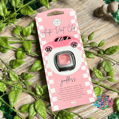 Auto Vent Clips Goddess Shabby Chic Boutique And Tanning Salon