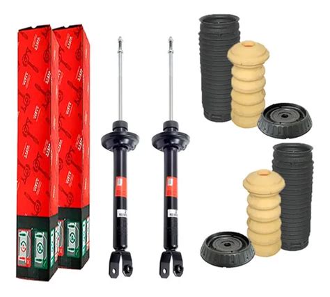 Par Amortecedor Traseiro Ford Fiesta 1996 A 2003 Trw Kit
