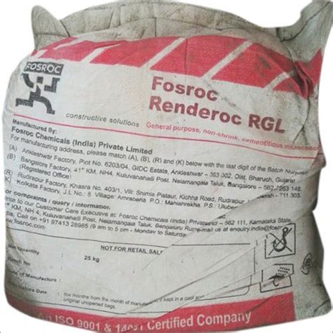 Fosroc Micro Concrete Renderoc Rgl At Best Price In Panvel Ss Chemicals