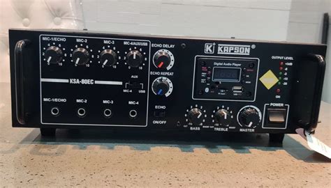 80w High Power Amplifier With Echo At Best Price In Mumbai By Pinky Electronics Id 2855677819412