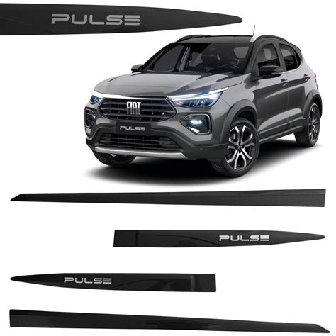 Jogo Friso Lateral Pintado Pulse Cinza Silverstone Shopee Brasil