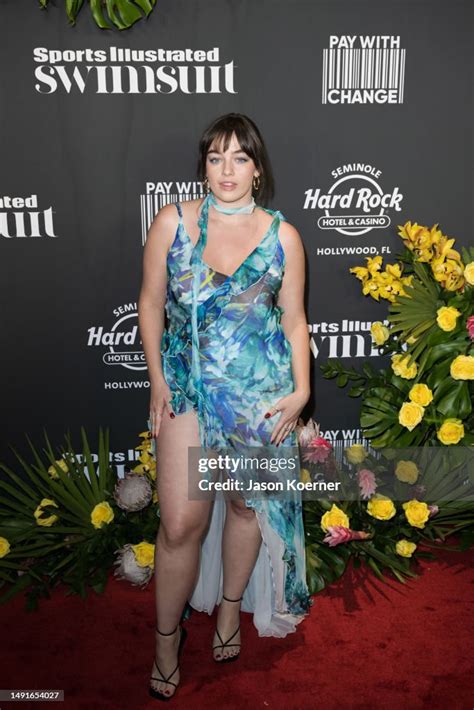 Sixtine Rouyre Attends Sports Illustrated Swimsuit 2023 Issue Release
