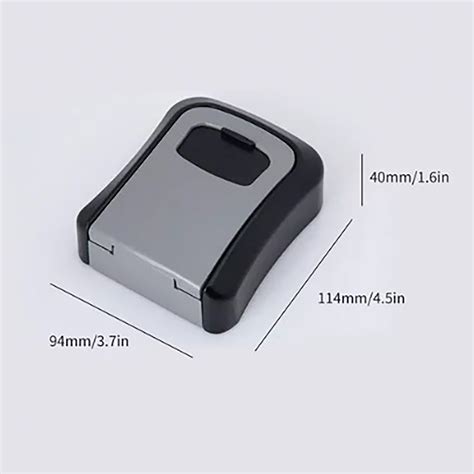 Key Box Key Lock Box 4 Digit Combination Lockbox Mbxmh Office Cabinet