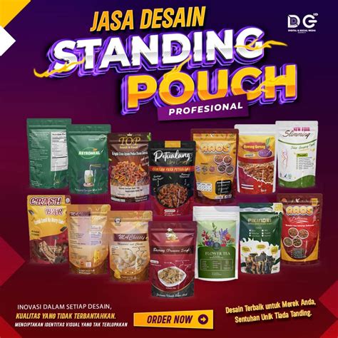 Jual Jasa Desain Kemasan Label Stiker Pouch Kreatif Berkualitas Hanya Di Dc Id Shopee