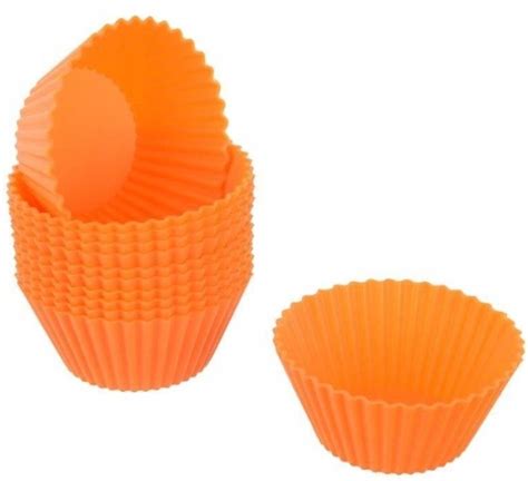 FOREMKI SILIKONOWE Kpl 12 DO MUFFINEK NA MUFFINKI 9249911035