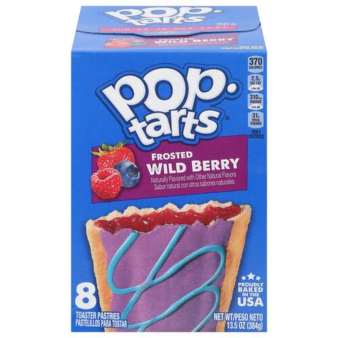 Pop Tarts Toaster Pastries Frosted Wild Berry Super 1 Foods