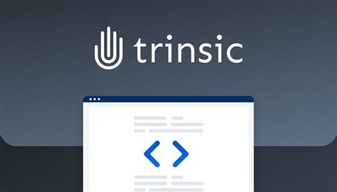 github trinsic id sdk trinsic sdk repository
