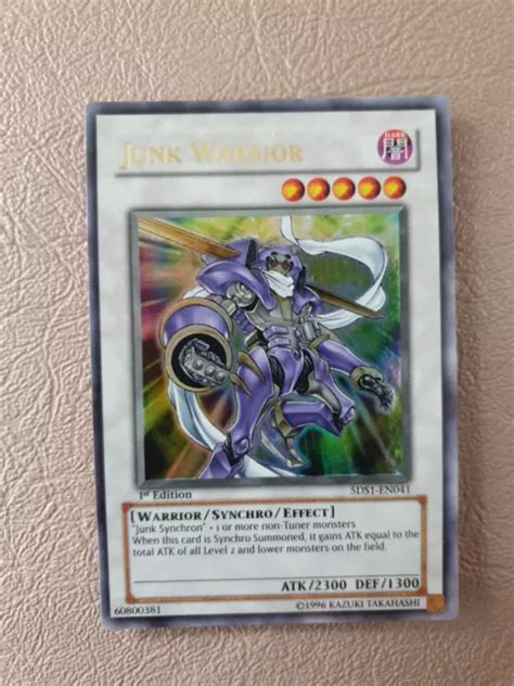 YUGIOH JUNK WARRIOR Ultra Rare 5Ds1 En041 1St Ed Nm 2 99 PicClick AU